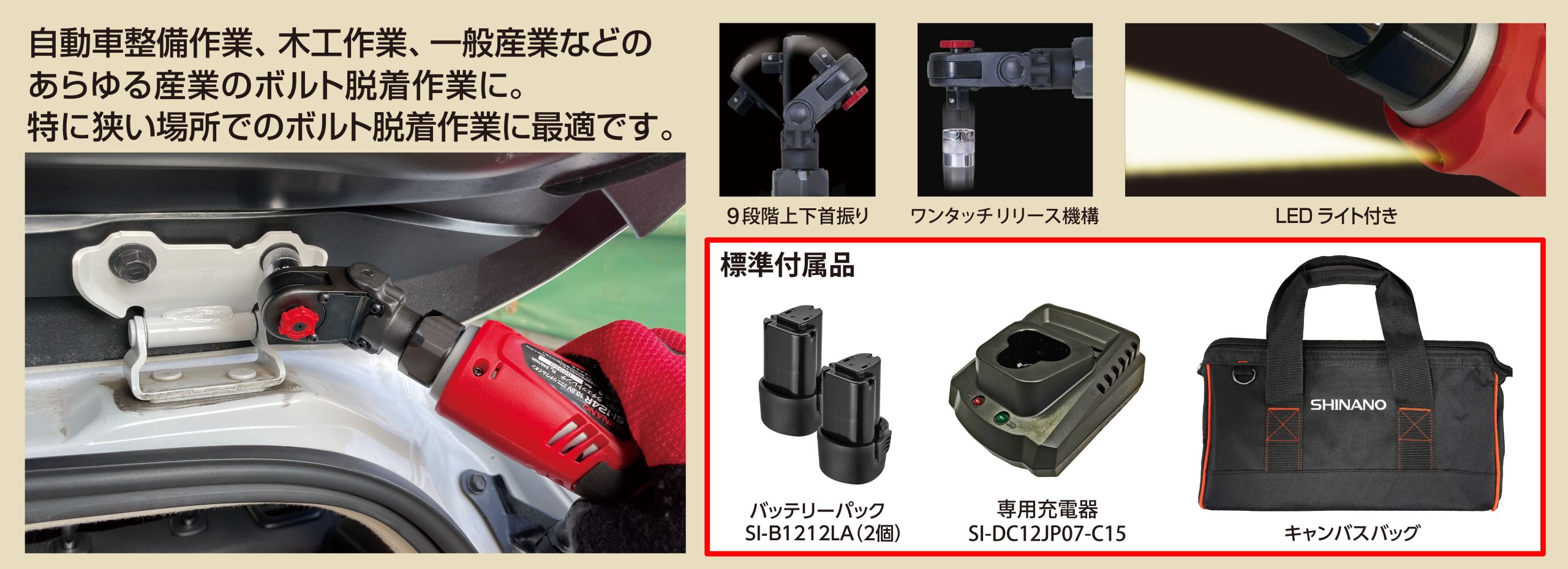 SI-124R-1 - エアーツールの信濃機販